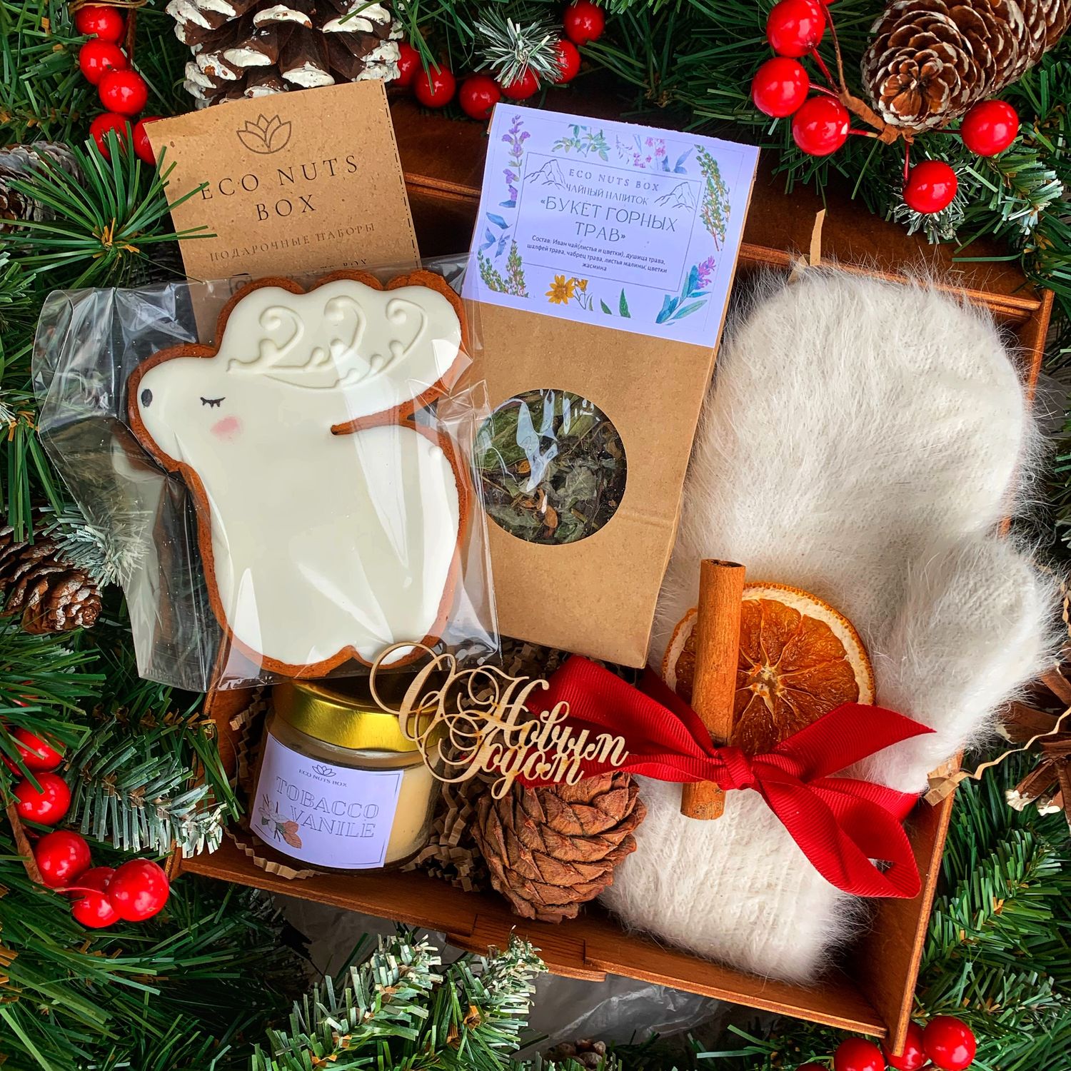 Подарочный набор новогодний/ box новогодний купить в интернет-магазине ...