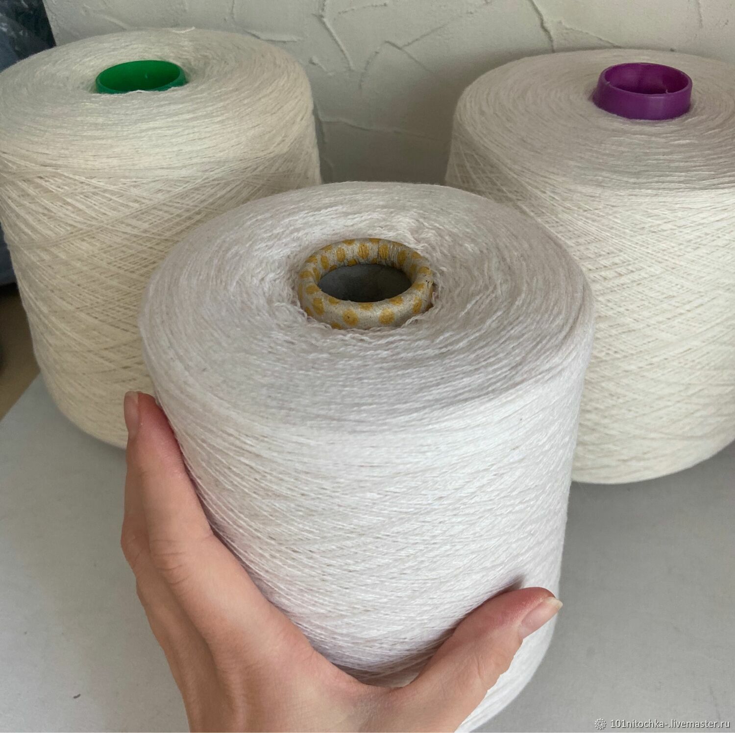 100% кашемир Filati Biagioli Modesto art Cashmere пряжа белый купить в ...