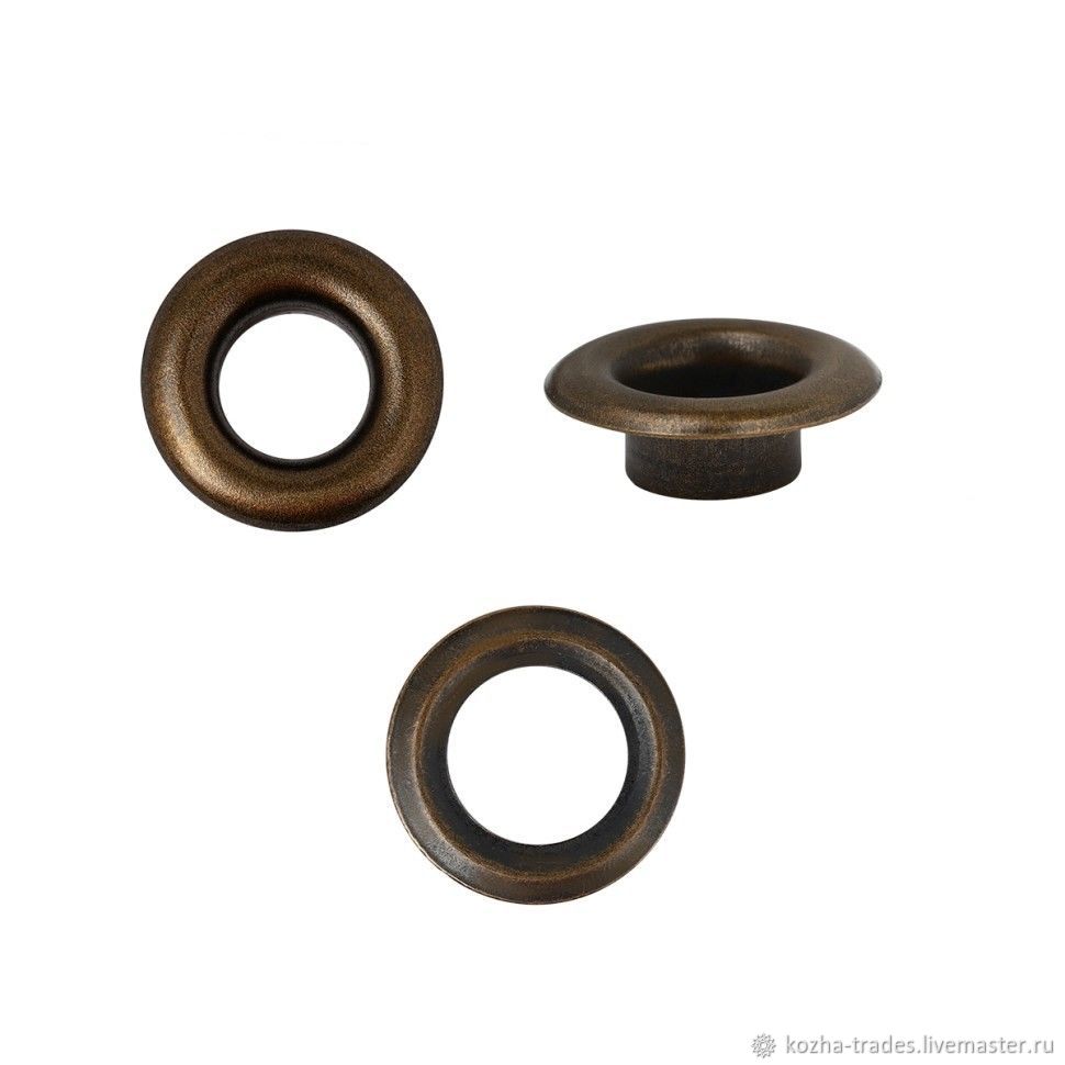 Люверс 8 мм. Антик купить в интернет-магазине Ярмарка Мастеров по цене ...