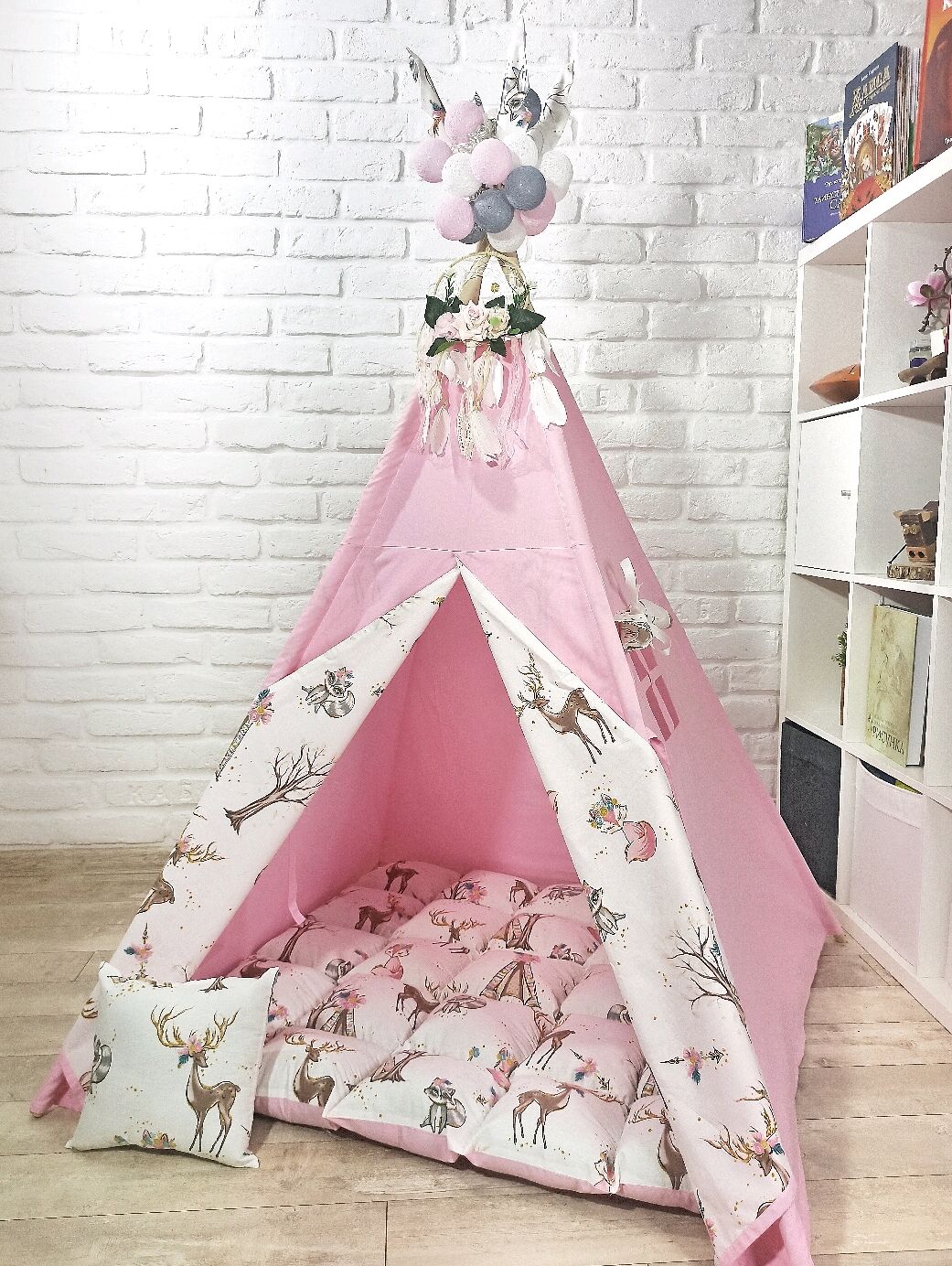 Вигвам нежный игровой домик для девочки купить в интернет-магазине ...