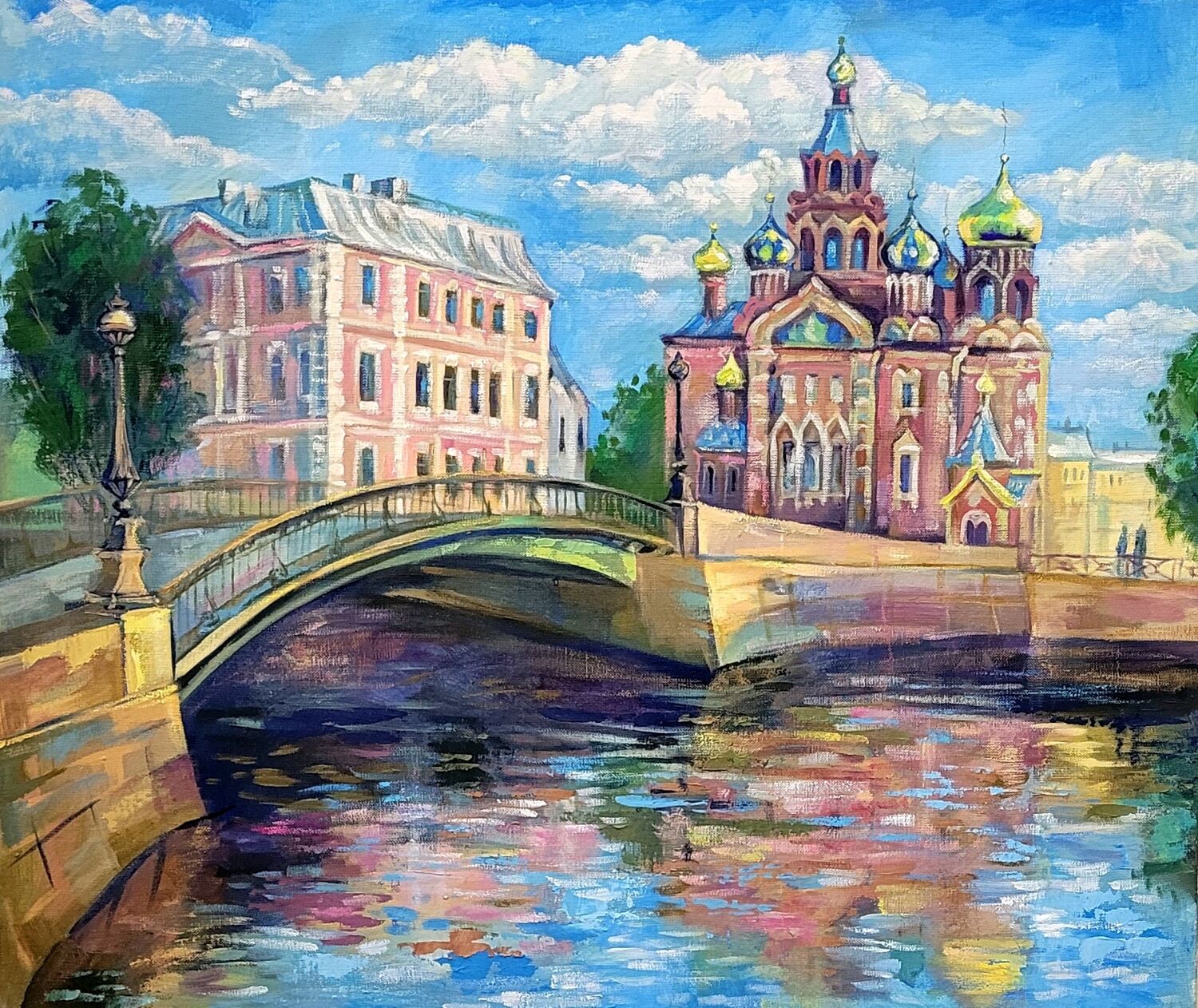 Картина Санкт-Петербург. Храм Спаса на Крови в интернет-магазине на ...