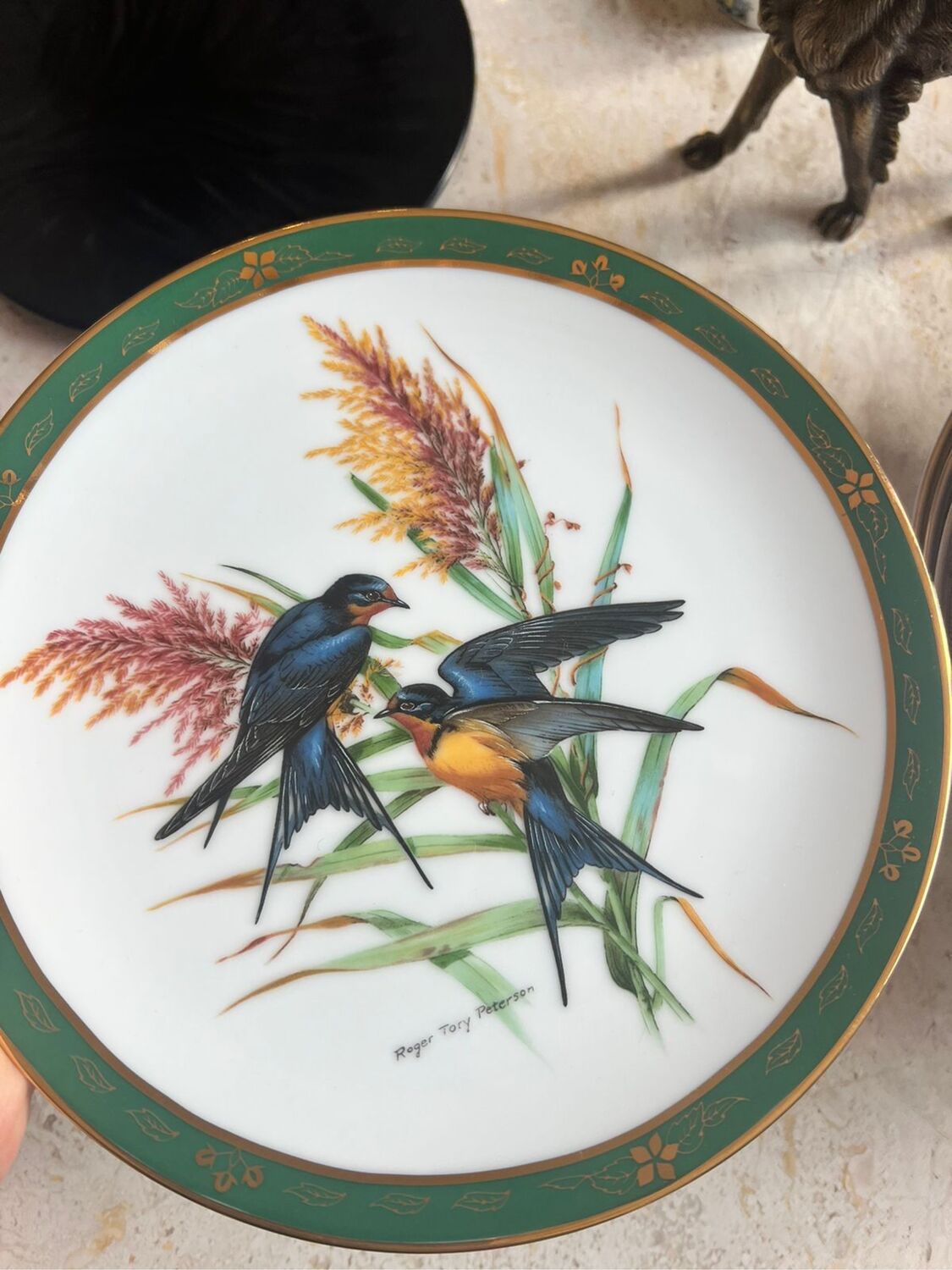 Винтаж: Тарелка Barn Swallows "Певчие птицы", США, 1990 г в интернет ...