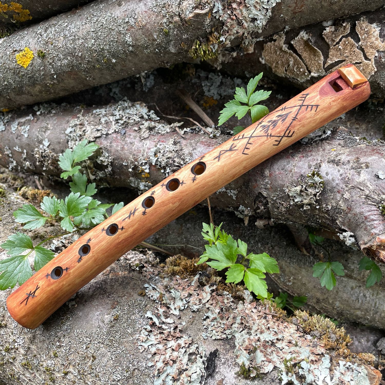 Лесная флейта из липы в тональности A# 440 Hz купить в интернет ...
