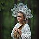 Царевна, русский народный костюм, кокошник, царевна- лебедь, снегурочк ...