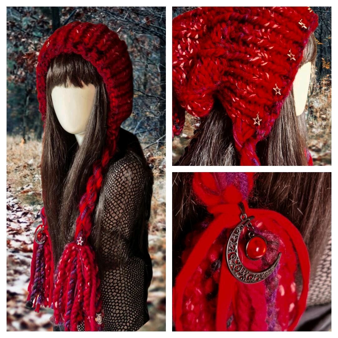 Авторская шапка Little red riding hood, Rohan Made type на заказ в ...