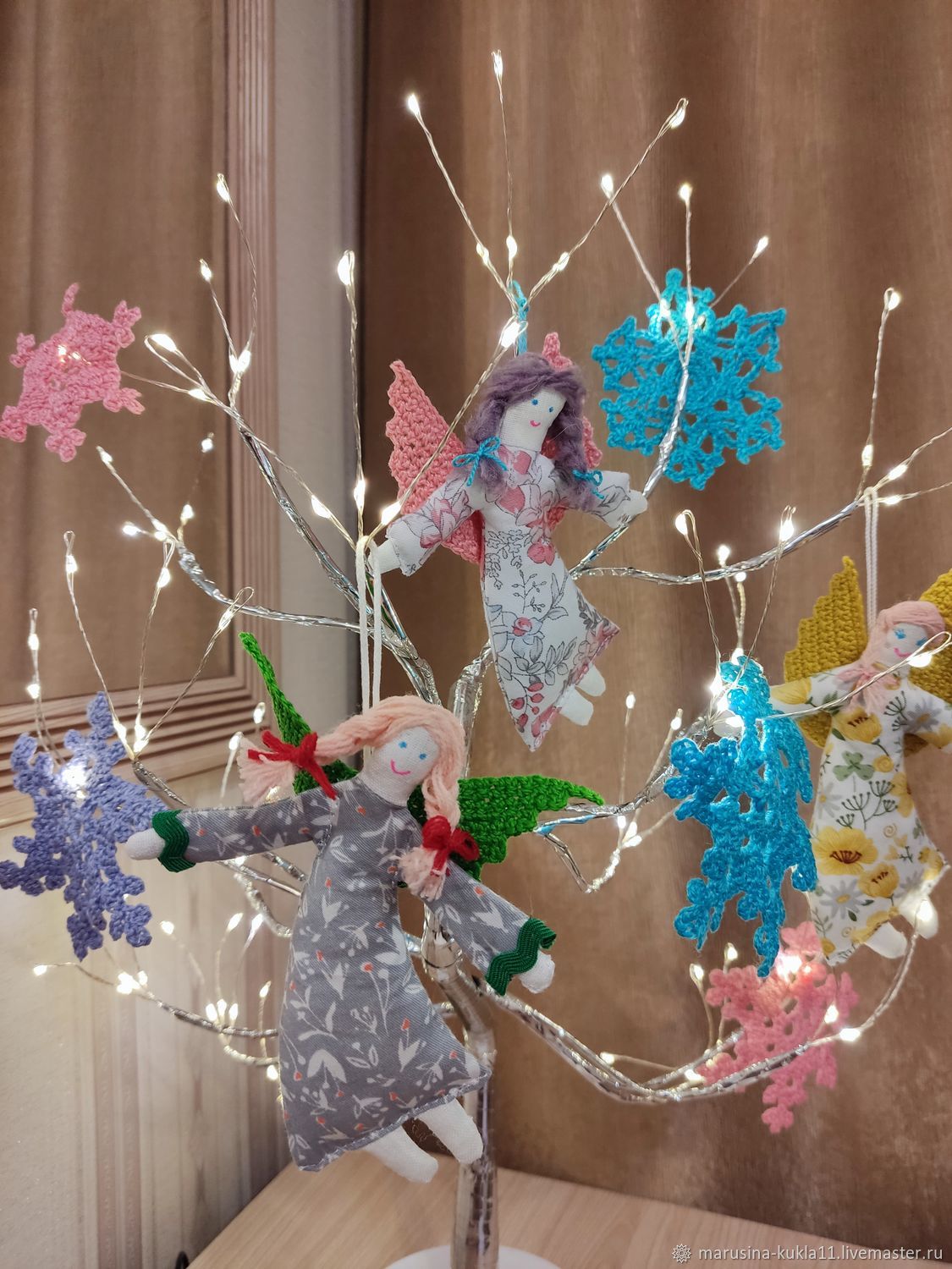 Интерьерная кукла: ангелочки – заказать на Ярмарке Мастеров – UNTWERU ...
