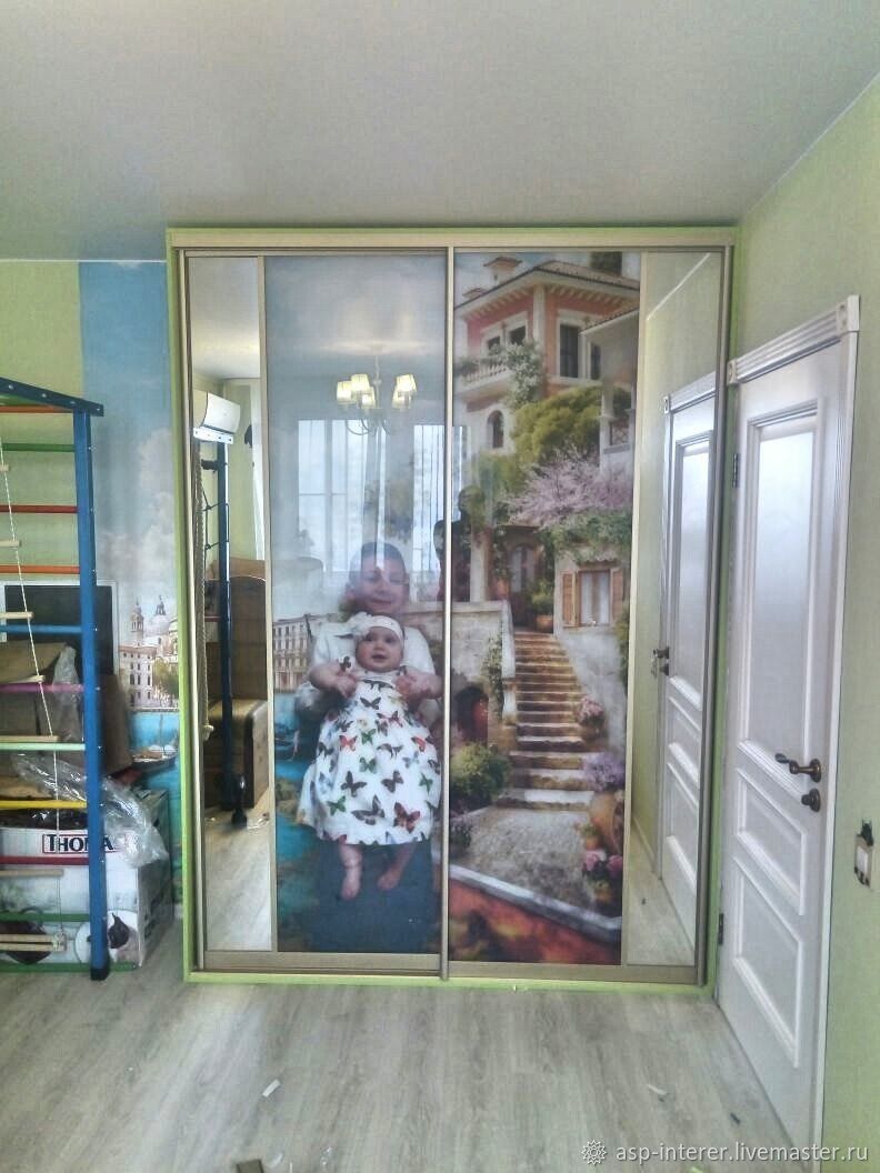 Шкаф-купе фотопечать в интернет-магазине Ярмарка Мастеров по цене 44600 ...
