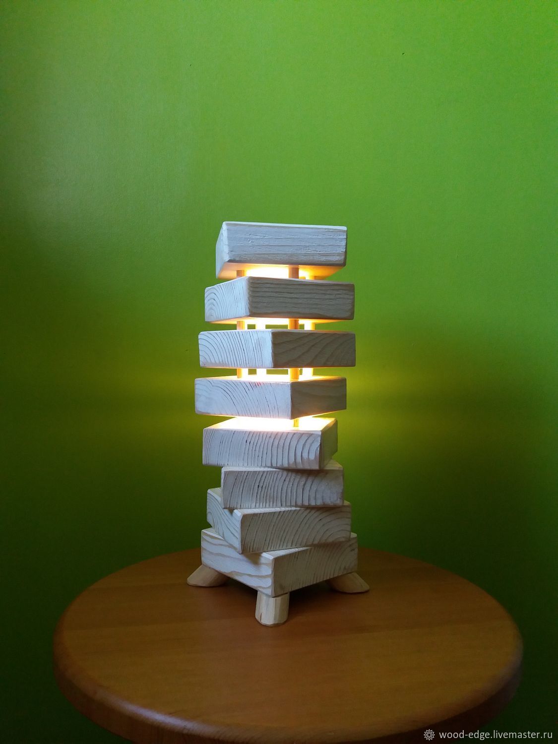 Деревянный светильник в интернет-магазине на Ярмарке Мастеров ...