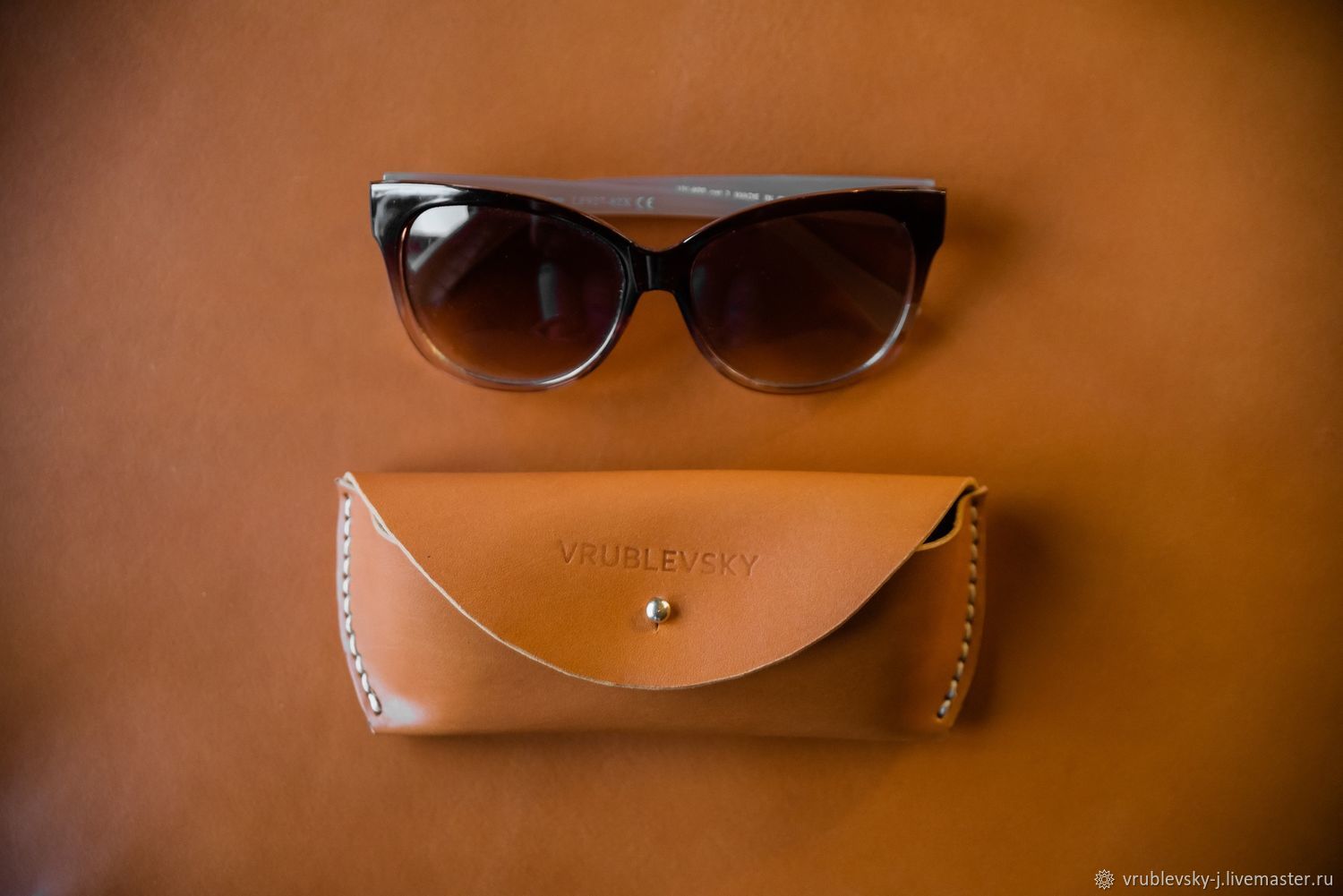 Очечник кожаный Foxy в интернет-магазине Ярмарка Мастеров по цене 2500 ...