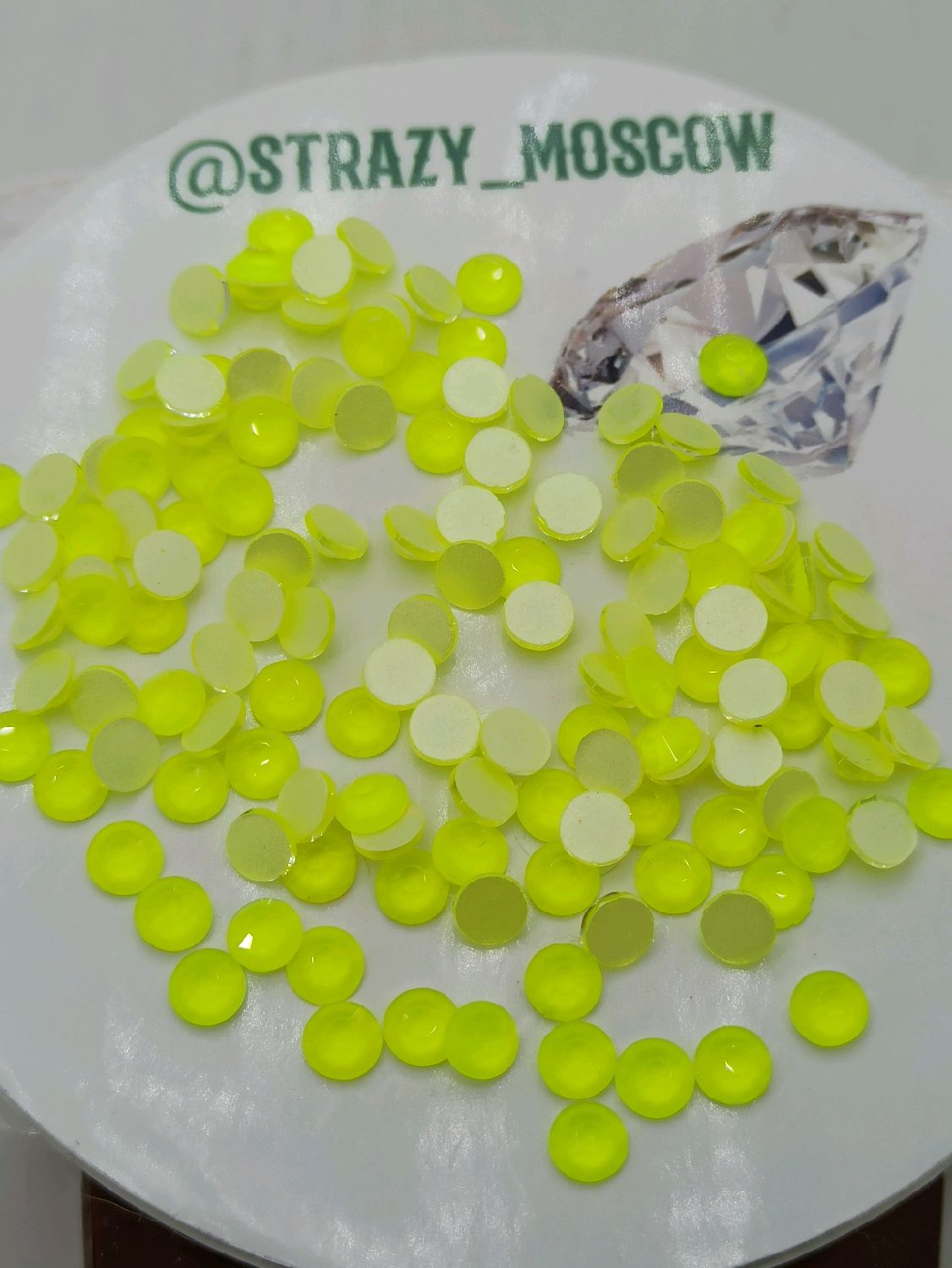 Ss16 Neon Citrine в интернет-магазине на Ярмарке Мастеров | Кристаллы ...