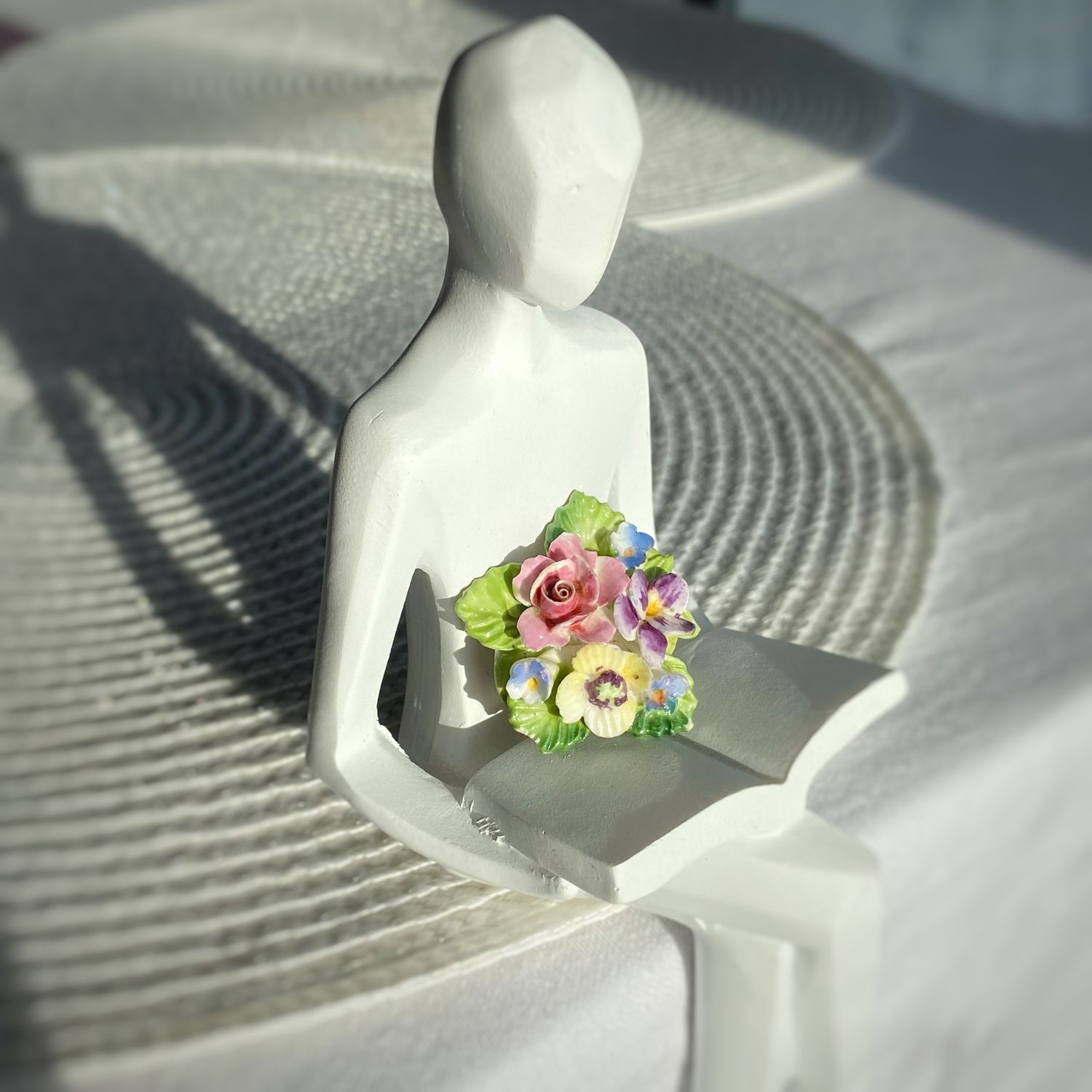Винтаж: Фарфор брошь Crown Staffordshire England в интернет-магазине на ...