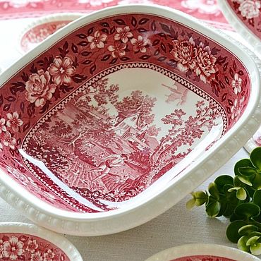 Винтаж: Солонка и перечница. «Rusticana». VILLEROY&BOCH, 1970 г ...