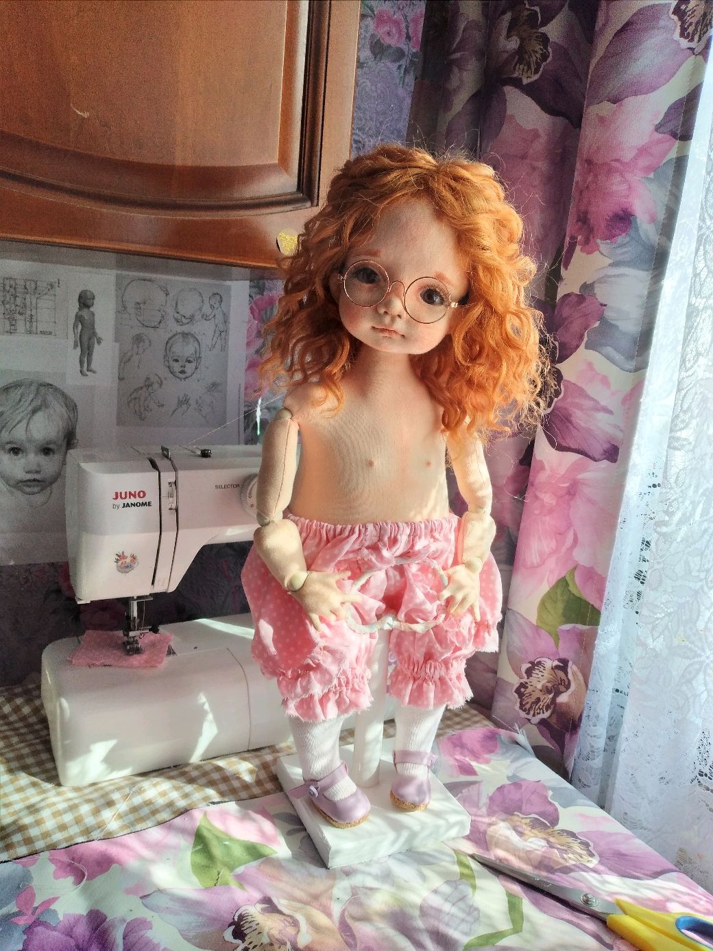 Нелли. Коллекционная кукла – заказать на Ярмарке Мастеров – OOV7YRU ...