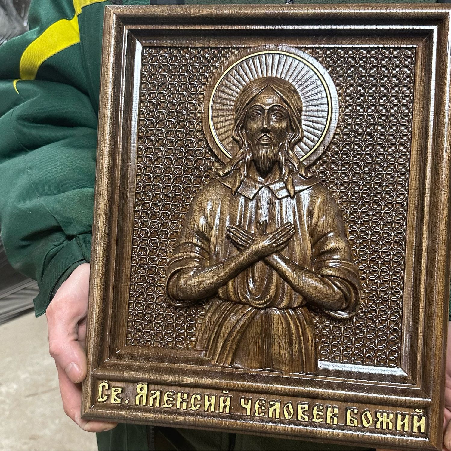 Икона Св.Алексей в интернет-магазине Ярмарка Мастеров по цене 12000 ...