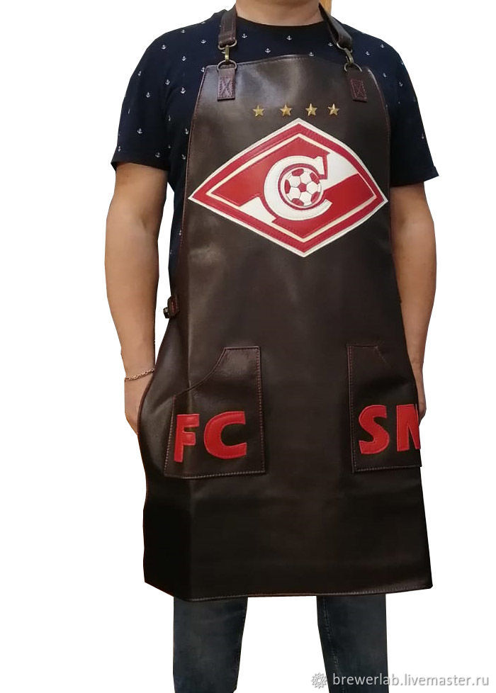 Фартук "Фанат" из натуральной кожи в интернет-магазине на Ярмарке ...