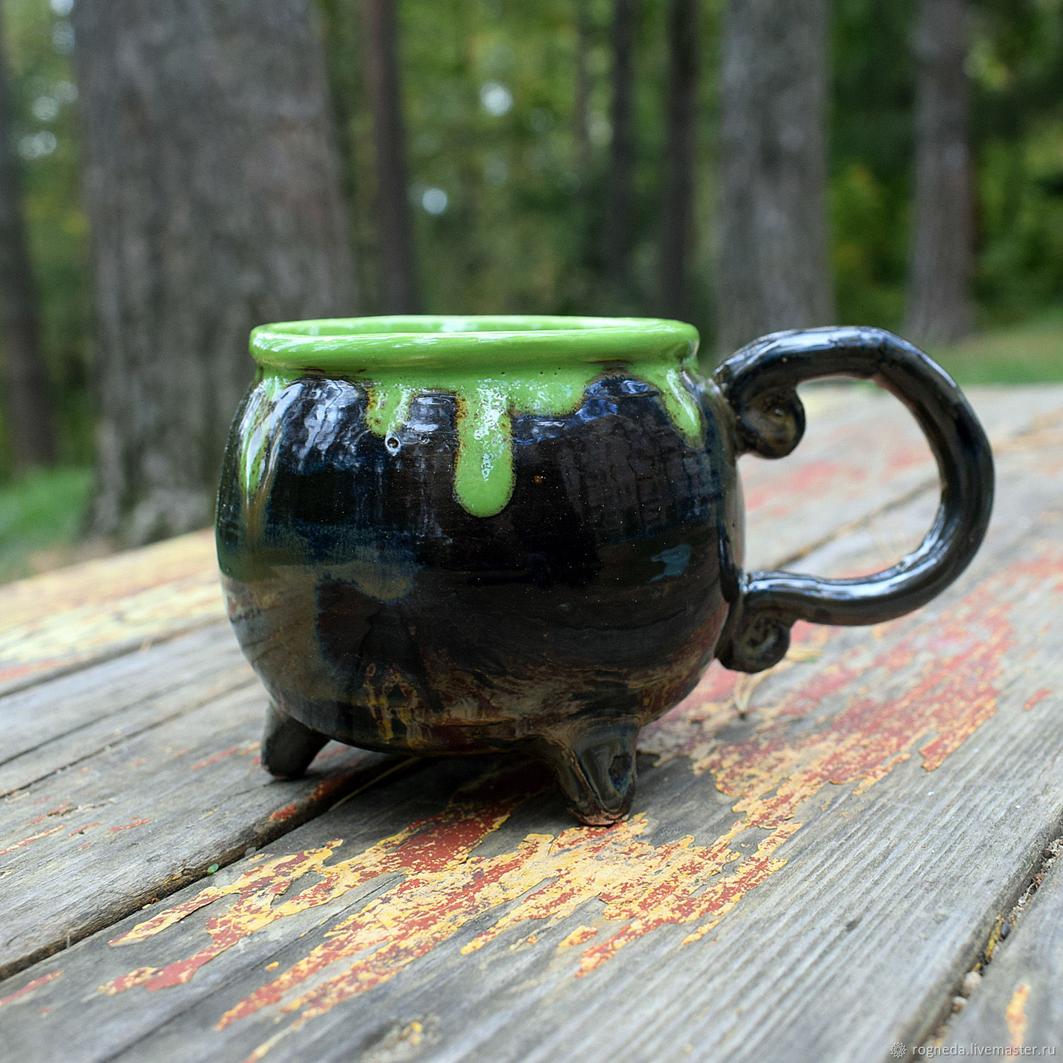 Small Witch's Cauldron - mug with large handle – заказать на Ярмарке ...