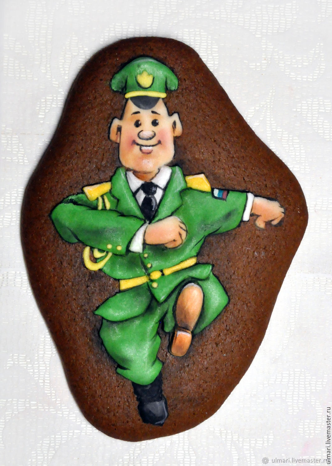 Пряники имбирные На 23 февраля Солдатики – заказать на Ярмарке Мастеров ...