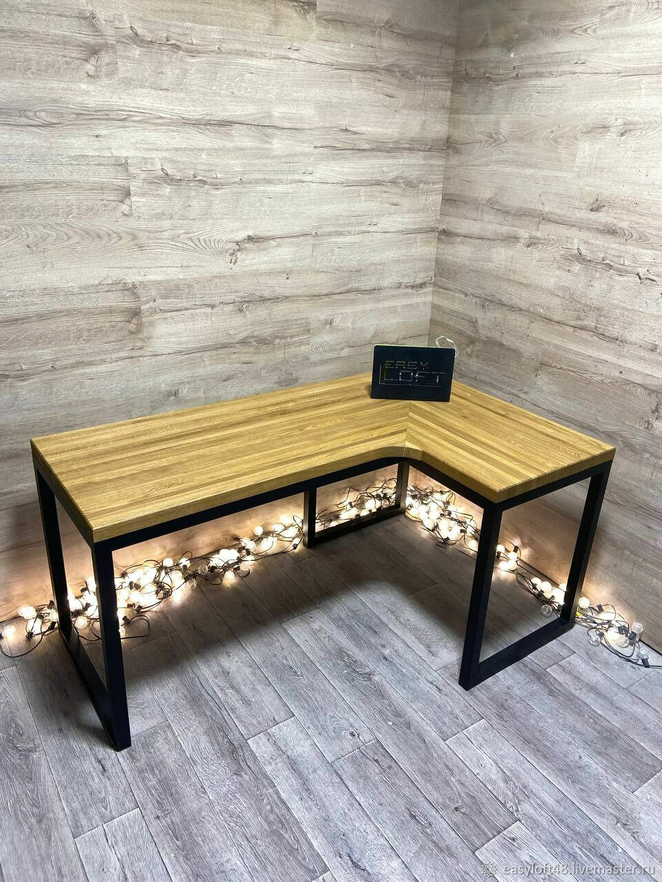 Стол письменный угловой Лофт LOFT TABLE T-027 на заказ в интернет ...