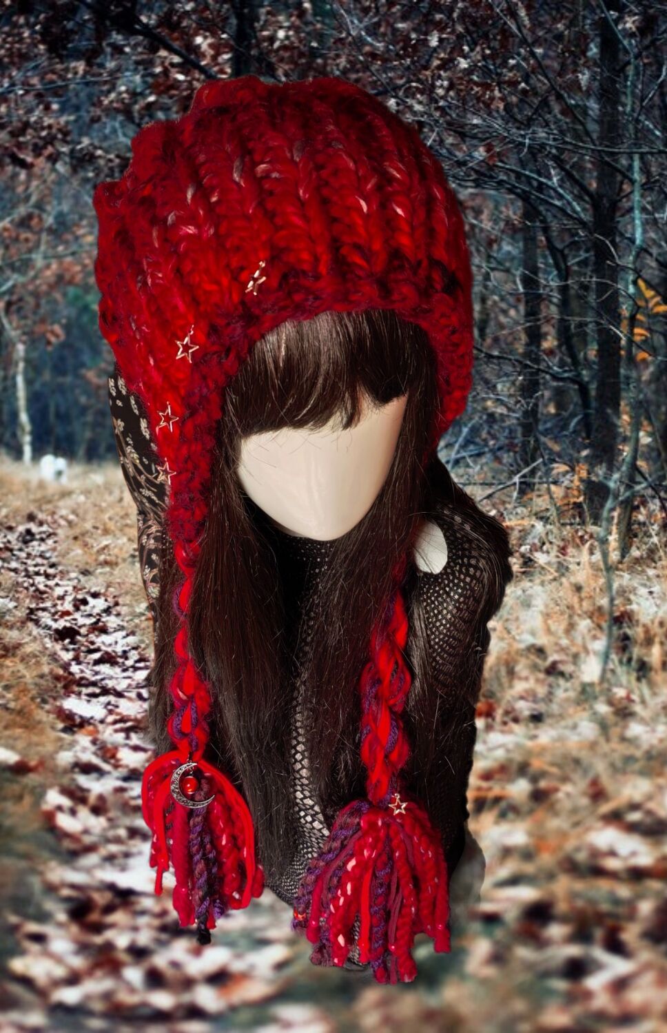 Авторская шапка Little red riding hood, Rohan Made type на заказ в ...