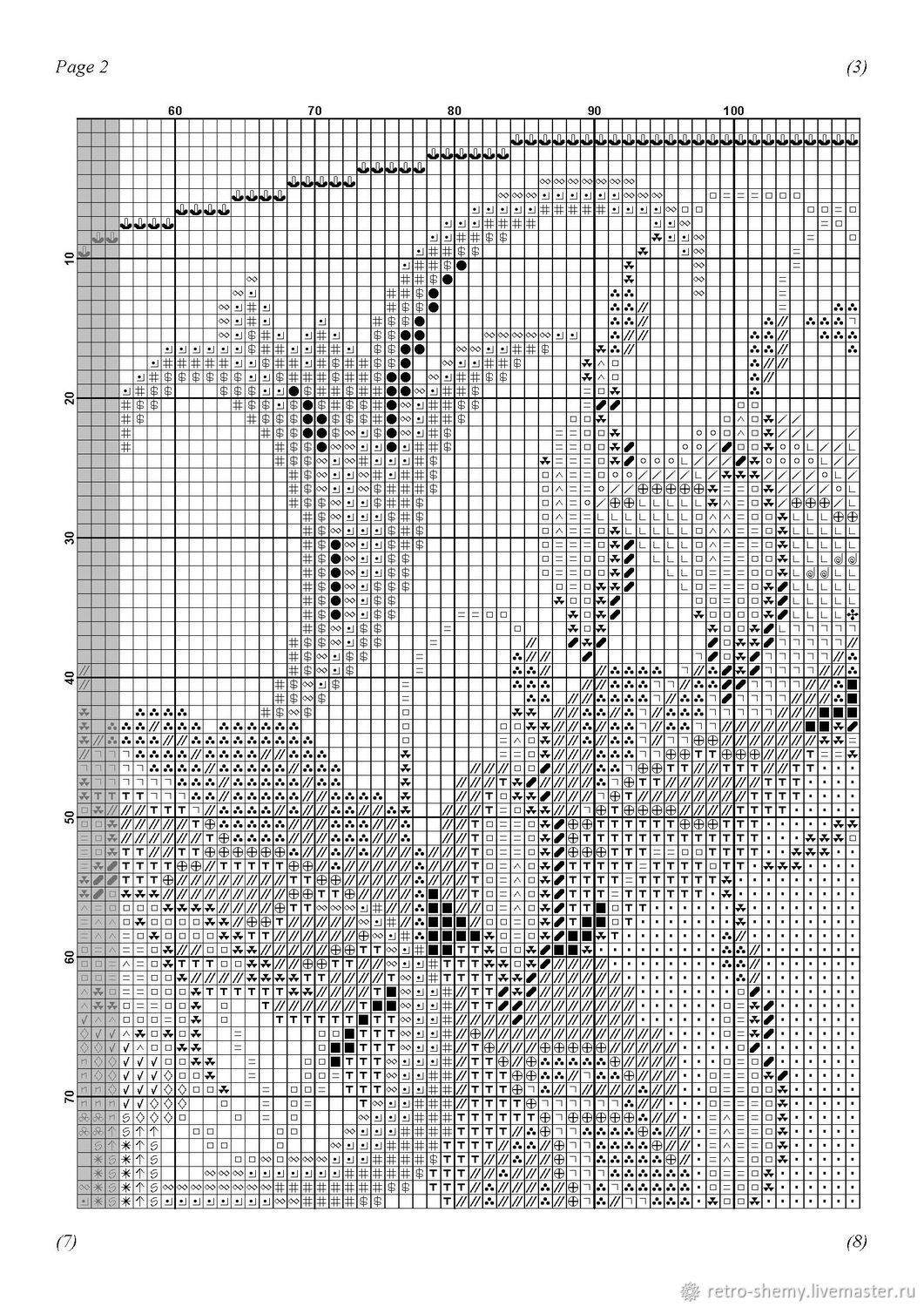 Схема вышивки сумочки "Богемия" купить в интернет-магазине Ярмарка ...