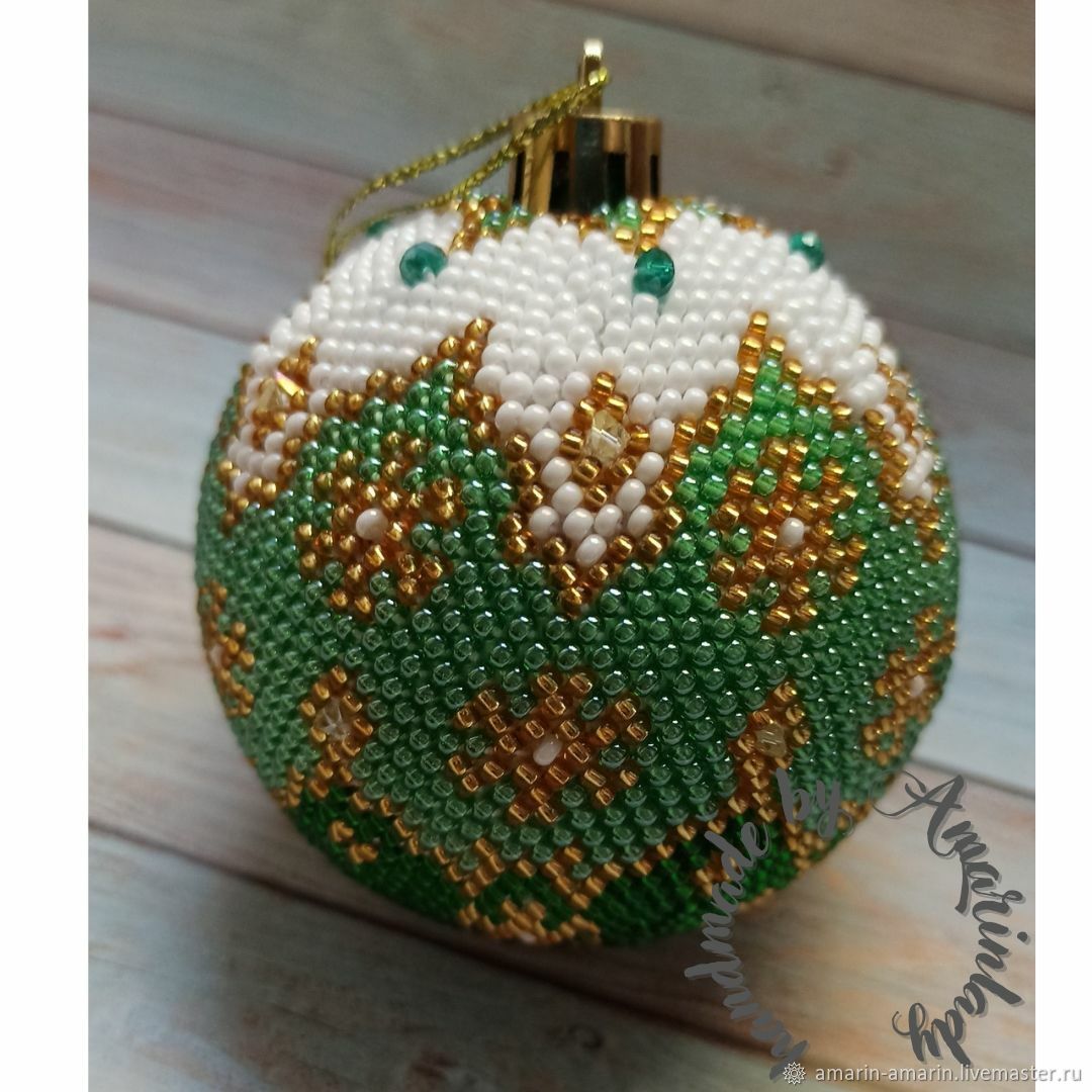 Новогодний шарик на елку "Звездный" купить в интернет-магазине Ярмарка ...