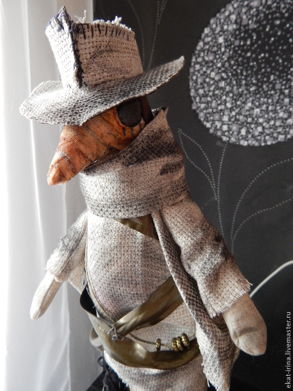 Чумной доктор в интернет-магазине Ярмарка Мастеров по цене 1500 ₽ – 58F7PRU | Куклы и пупсы ...