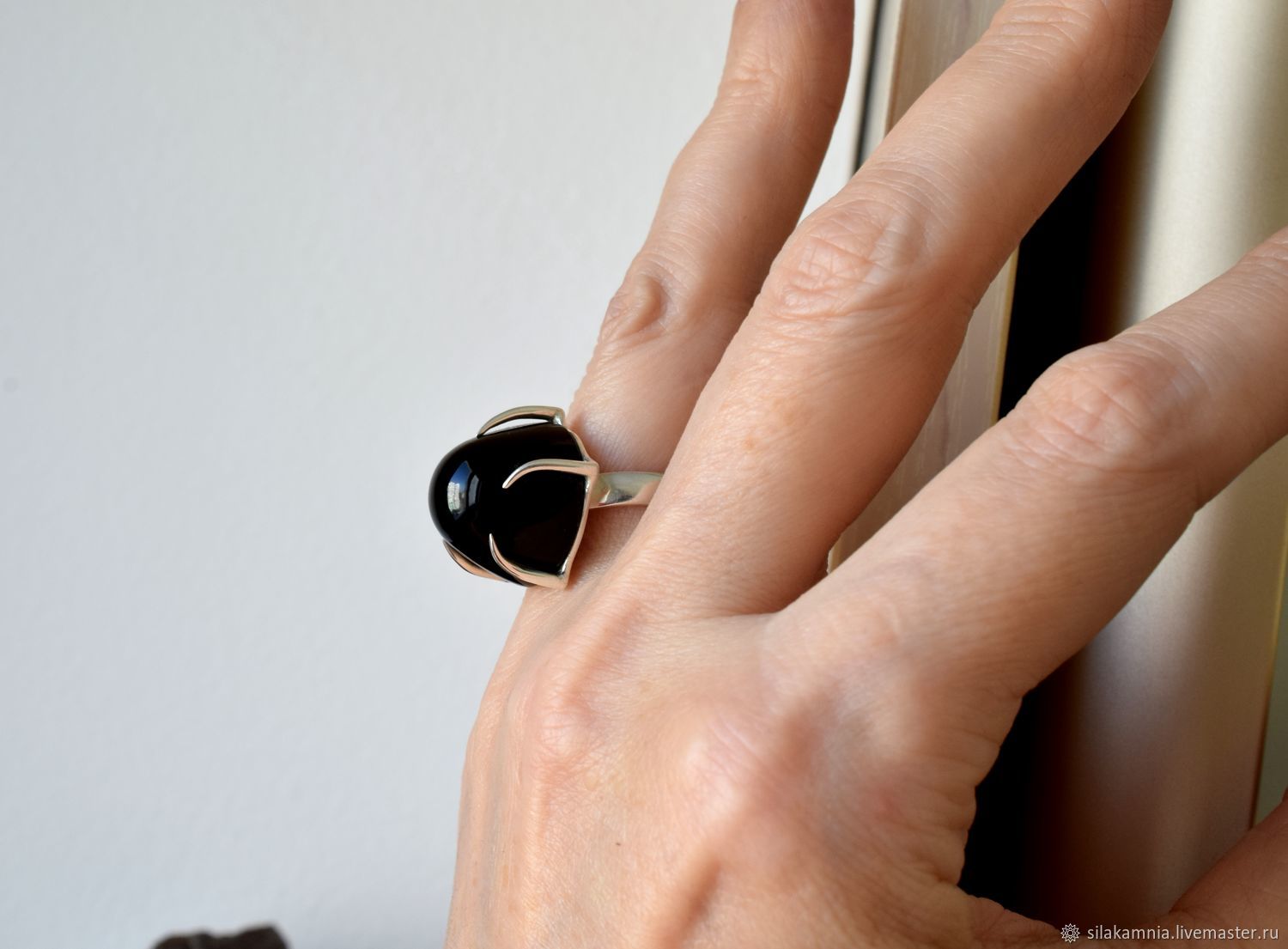 Кольцо с морионом. Выполнено на заказ в интернет-магазине на Ярмарке ...