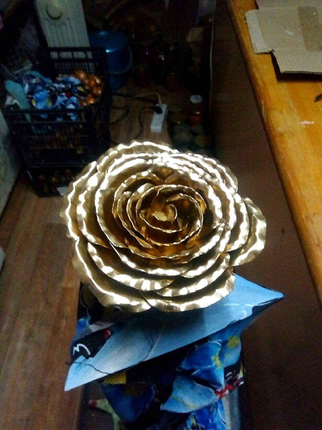 Розы из металла – заказать на Ярмарке Мастеров – QQLIARU | Вазы, Пенза