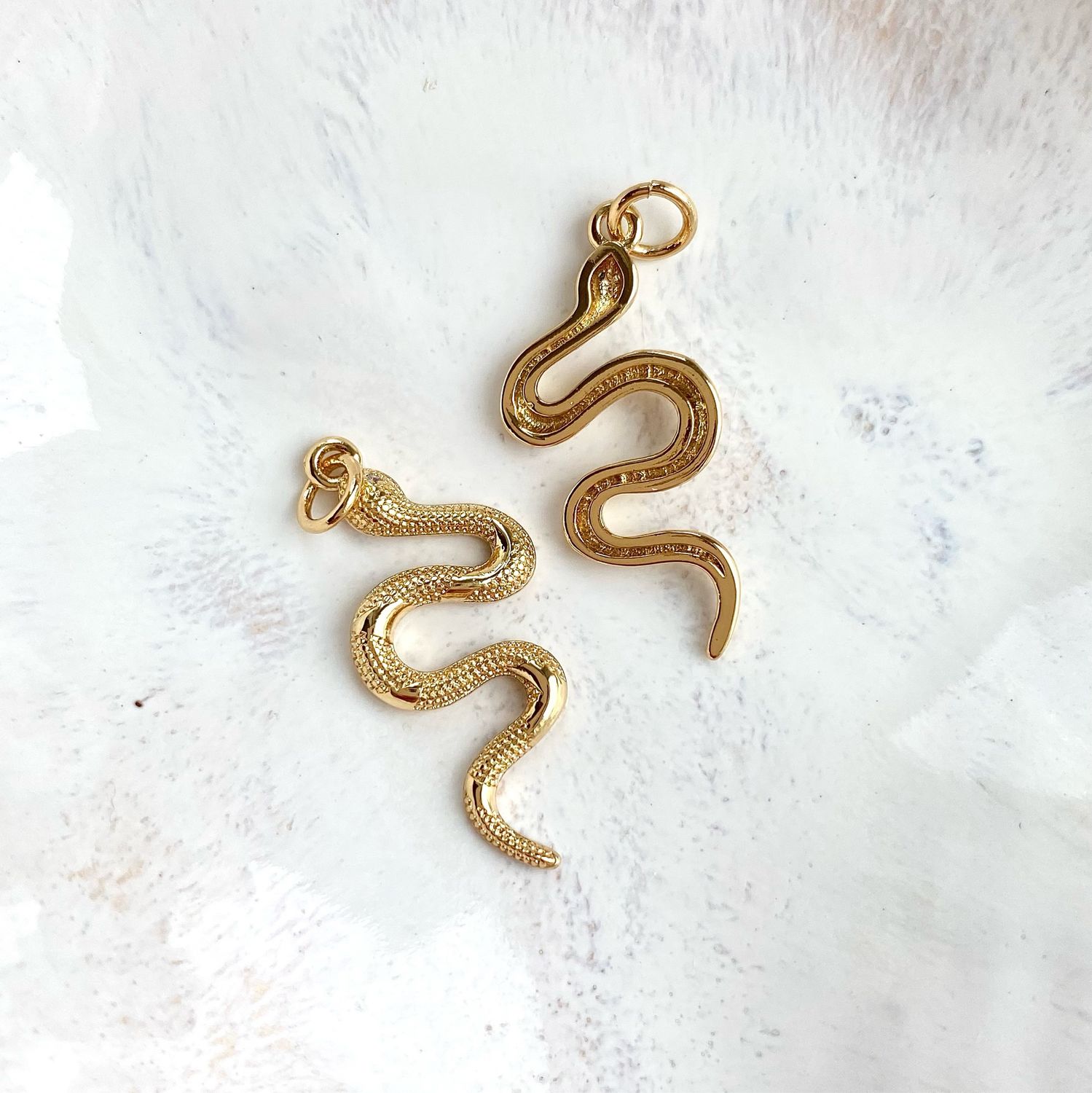 Подвеска Змейка, позолота в интернет-магазине на Ярмарке Мастеров ...