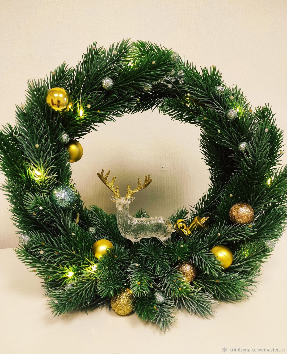 Новогодние композиции: Олень на прогулке в интернет-магазине Ярмарка ...