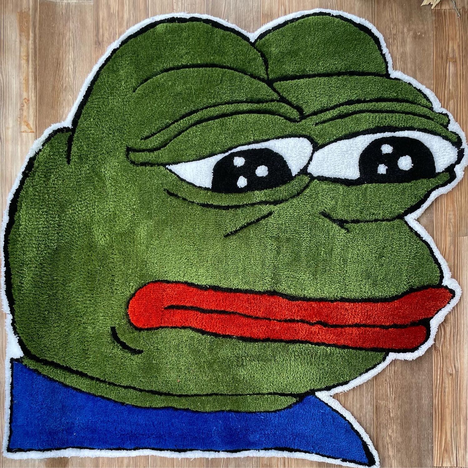 Тафтинговый ковёр «Pepe the frog” – заказать на Ярмарке Мастеров ...