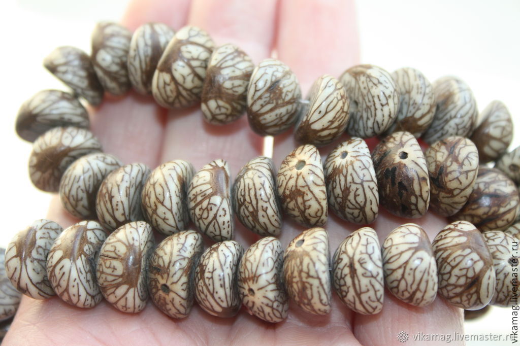 Семена Pugahan, полушарие, 14 мм, нить 40 см – купить на Ярмарке ...