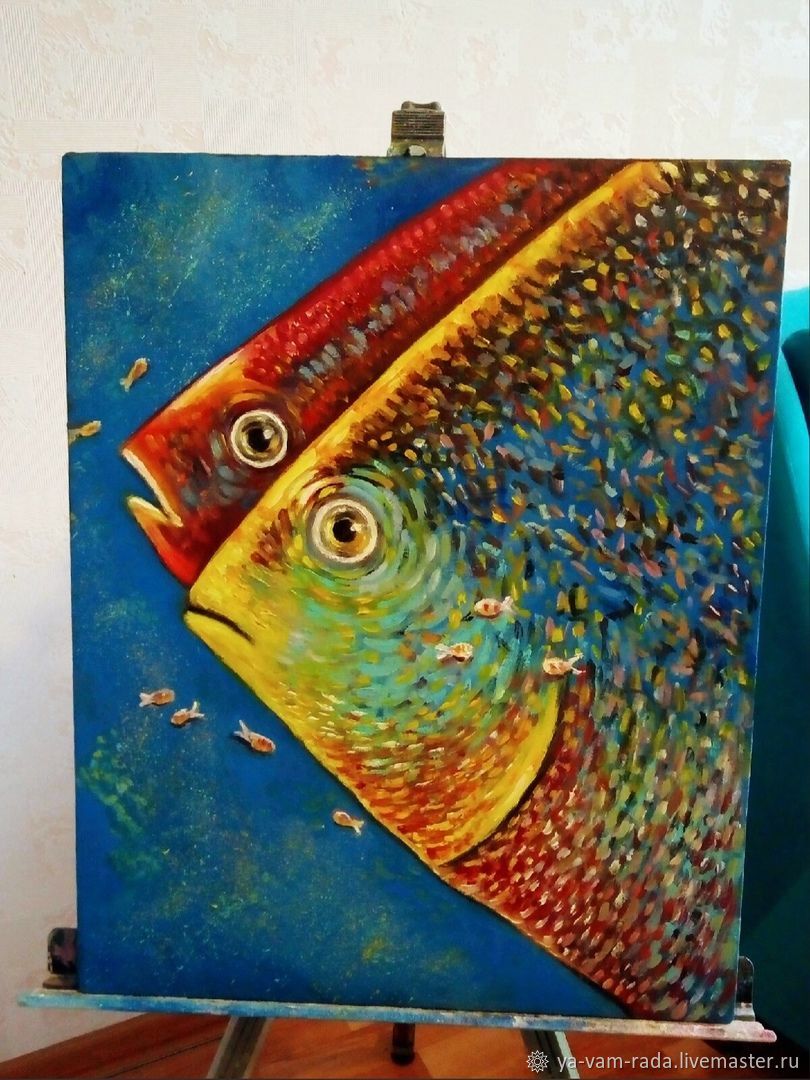 "Расписная рыба" копия Felix Murillo в интернет-магазине на Ярмарке ...