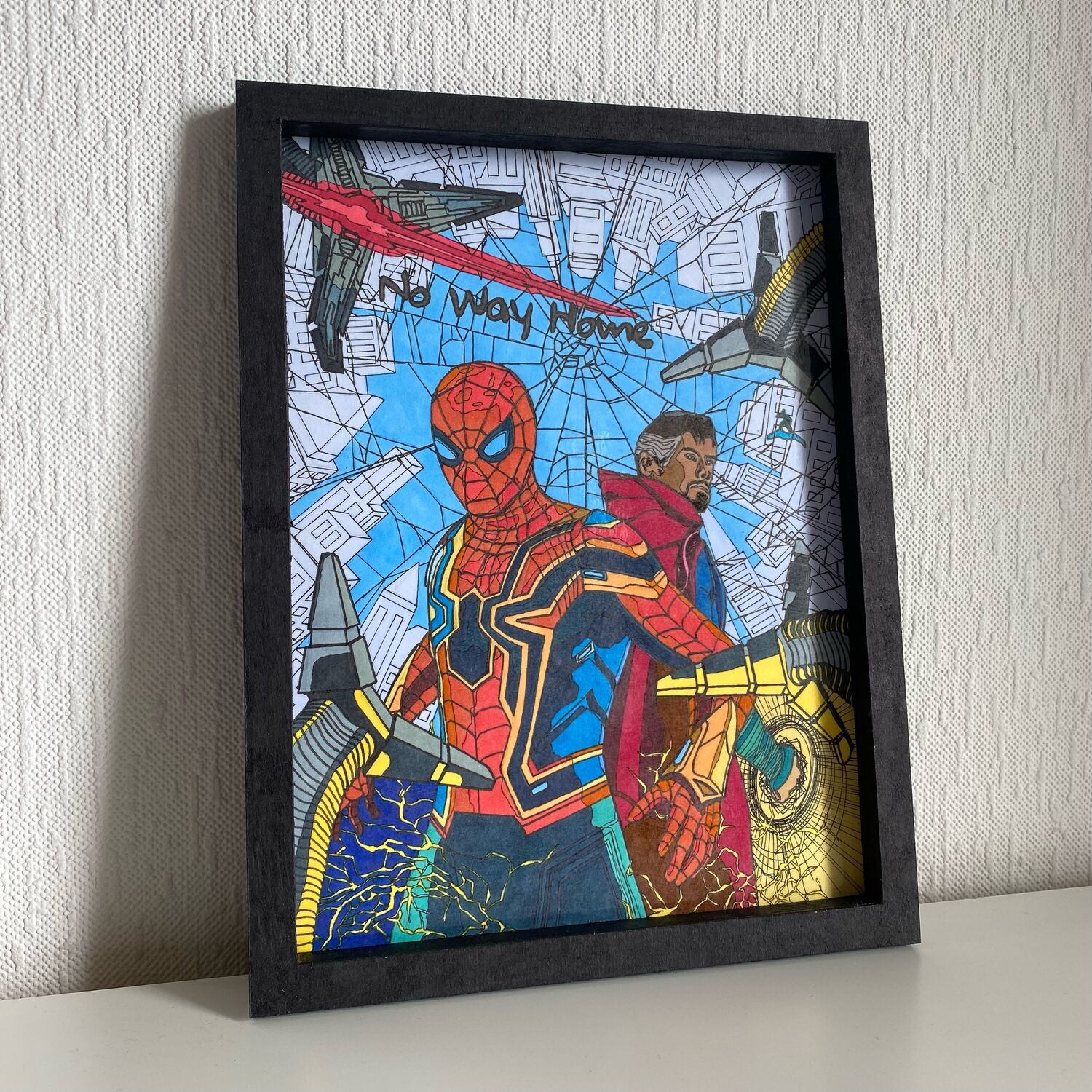 Человек-Паук. Нет Пути Домой. Фан-Арт. Картина. Иллюстрация. в интернет ...