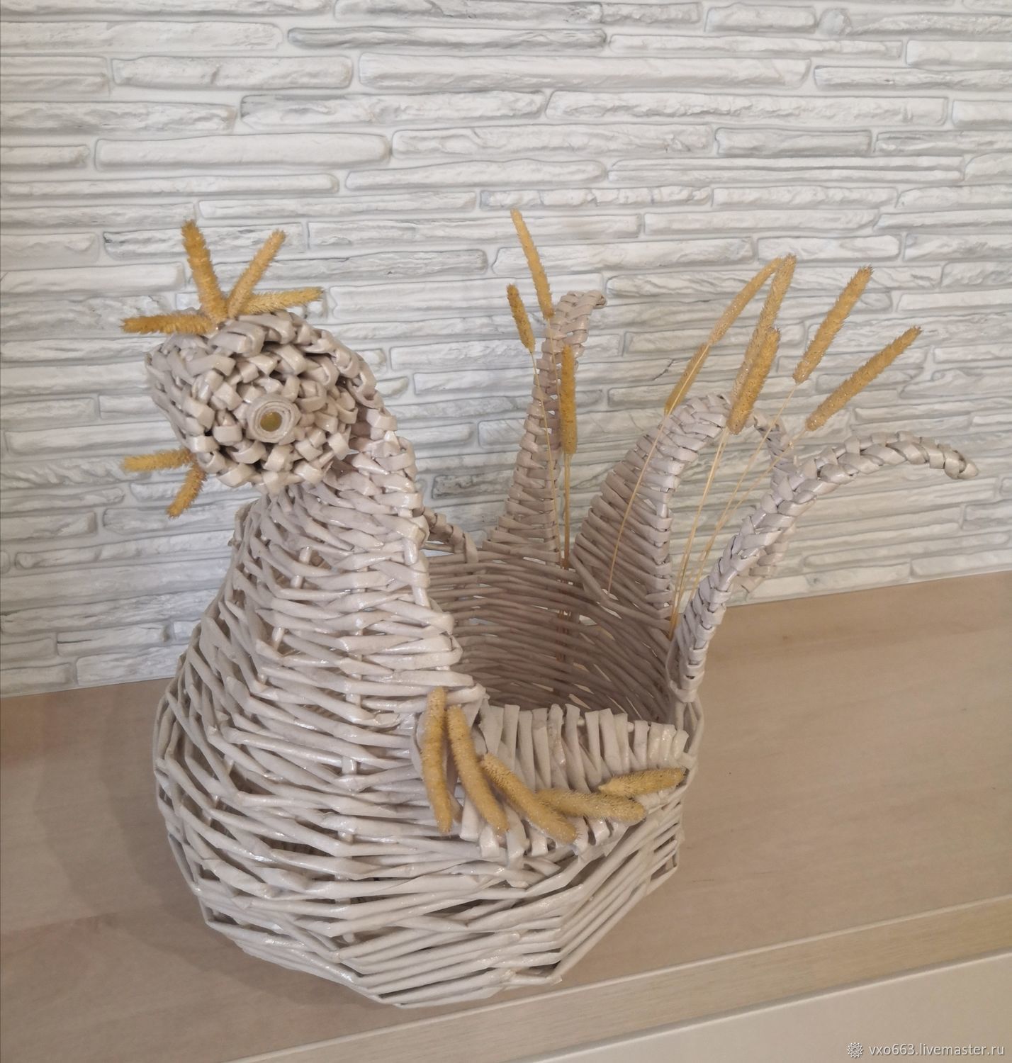 Корзина Курица в интернет-магазине на Ярмарке Мастеров | Корзины ...