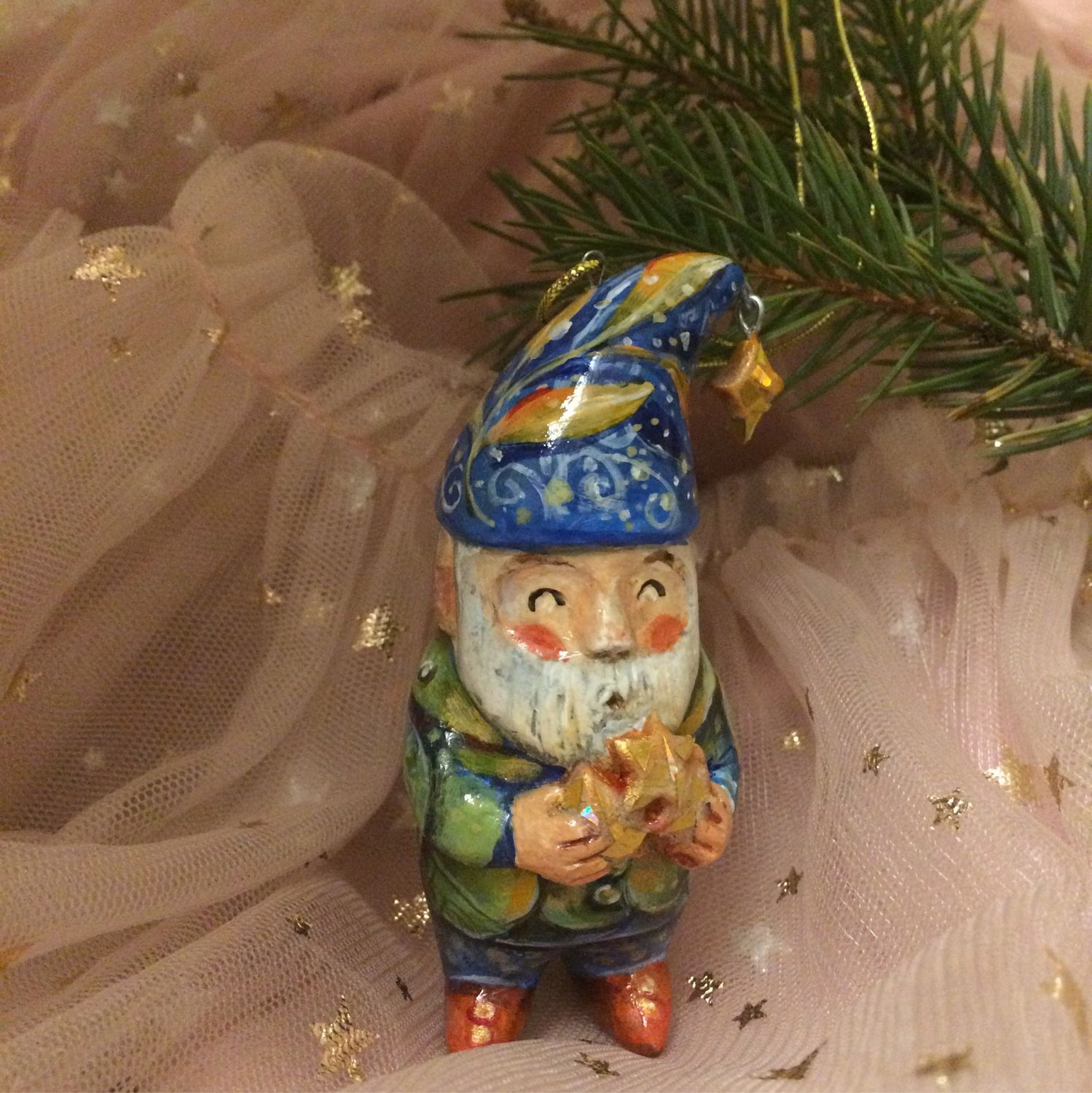 «Звёздный гномик» в интернет-магазине на Ярмарке Мастеров | Елочные ...