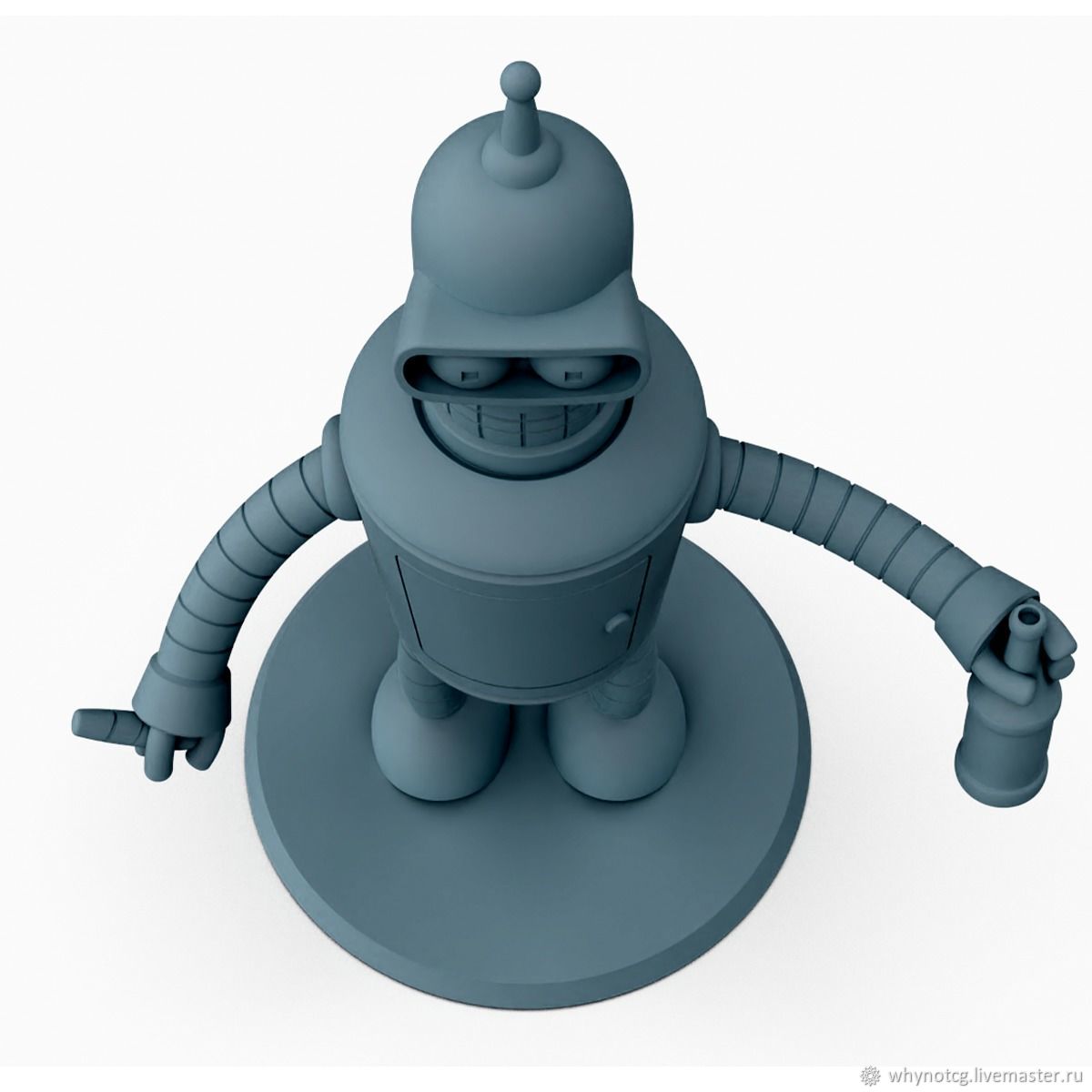 Фигурка Бендер Футурама, статуэтка (Bender, Futurama) в интернет ...