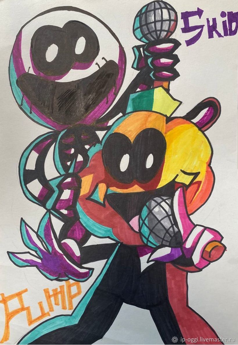 Картины: 34 SKID AND PUMP FNF в интернет-магазине на Ярмарке Мастеров ...