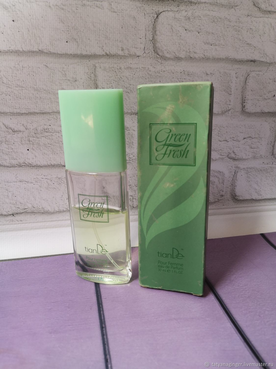 Винтаж: Green Fresh TianDe для женщин.Редкость! купить в интернет-магазине Ярмарка Мастеров по ...