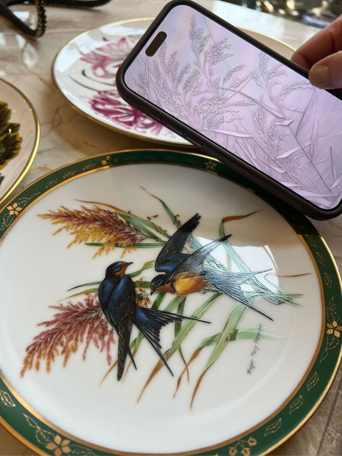 Винтаж: Тарелка Barn Swallows "Певчие птицы", США, 1990 г в интернет ...