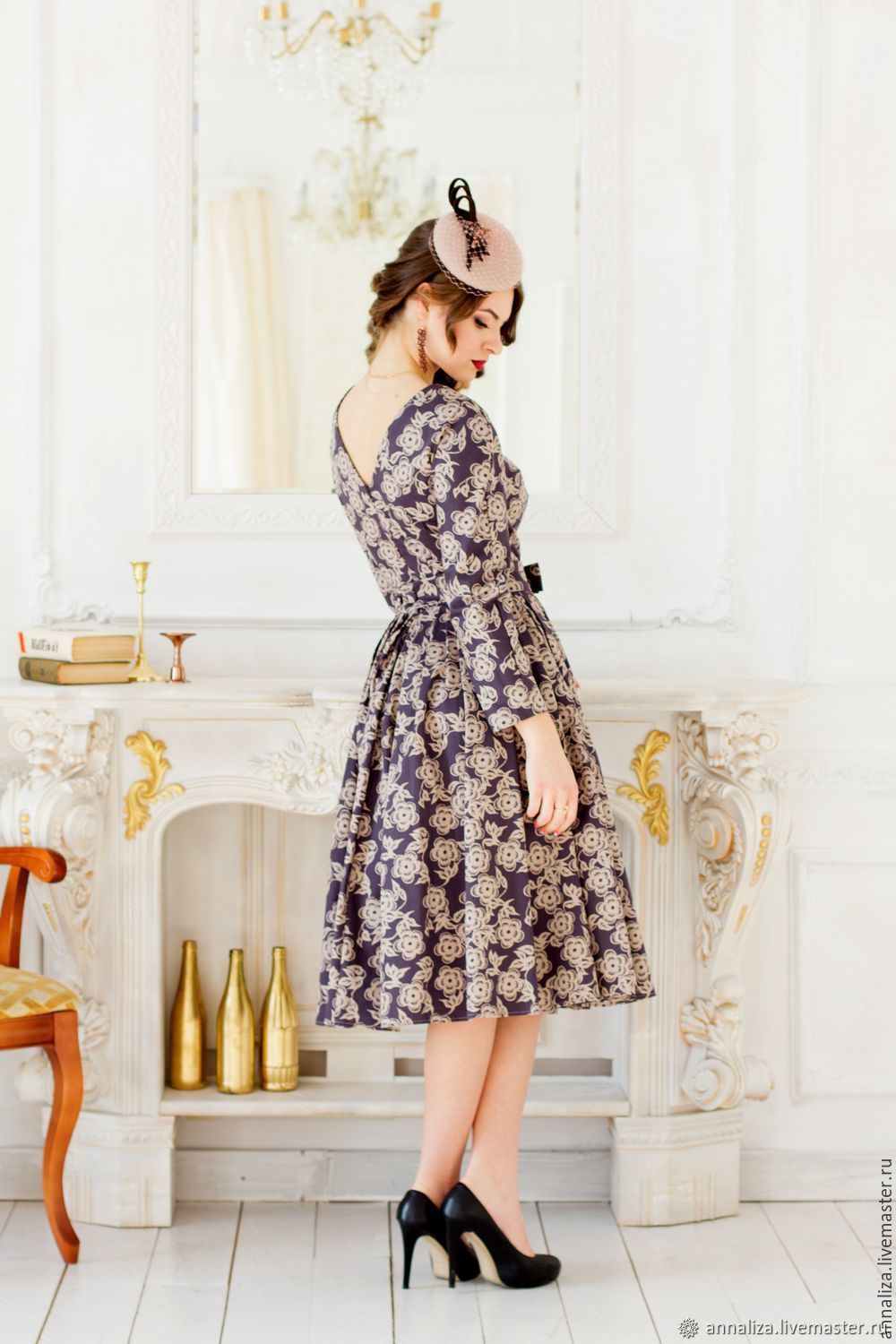 Dress in retro style Autumn waltz BX87PCOM Dresses Moscow