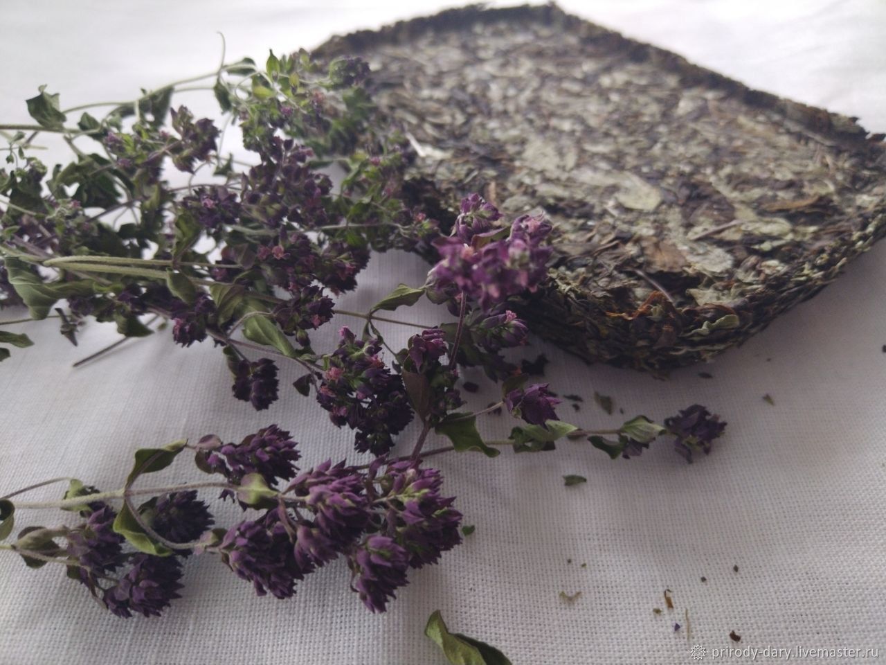 Травяной чай Плитка прессованного иван чая с душицей пряный чай купить ...