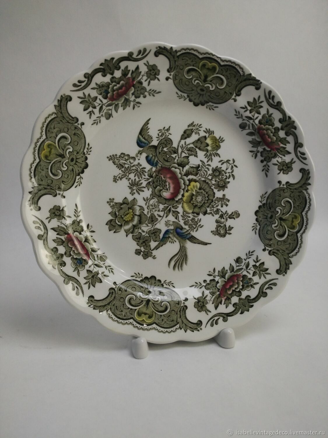 Винтаж: Тарелка Windsor. Фарфор Ridgway Staffordshire. Англия в ...
