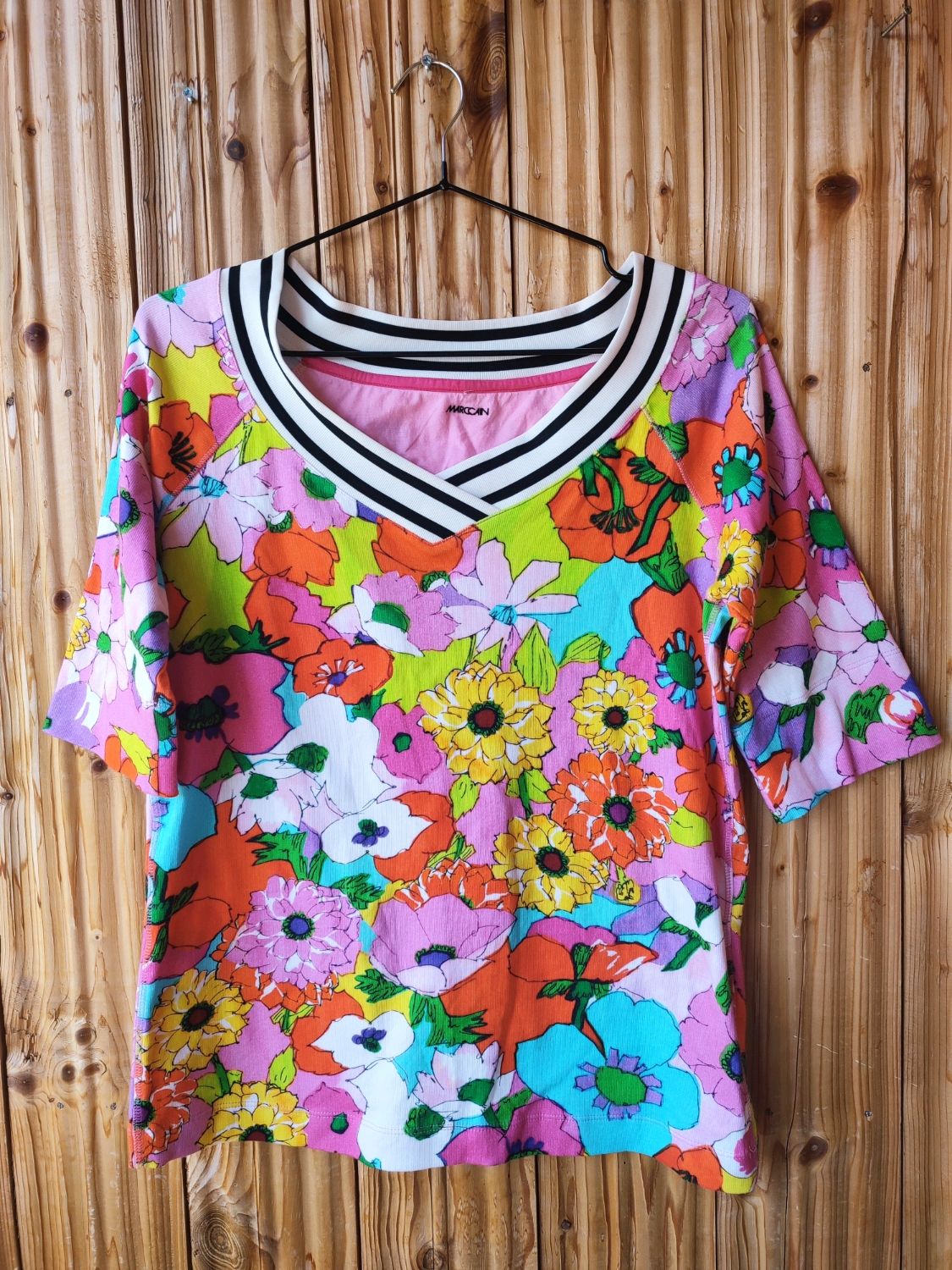 Винтаж Люкс Новая футболка Marc Cain купить в интернет магазине Ярмарка Мастеров по цене 2625