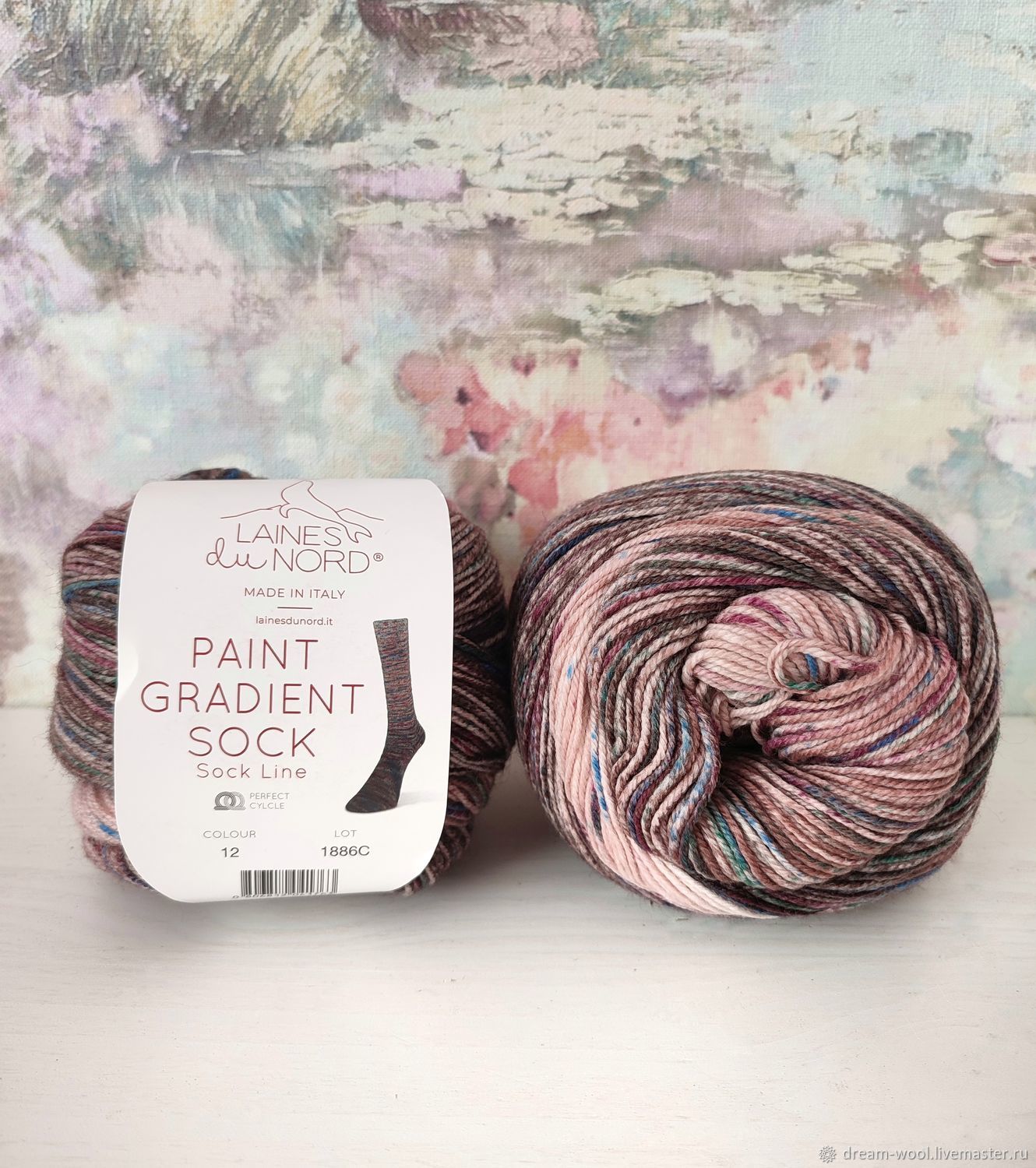 Пряжа: Paint gradient sock Laines du nord купить в интернет-магазине ...