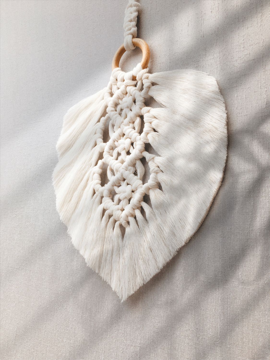 Макраме лист – заказать на Ярмарке Мастеров – PA98IRU | Элементы ...