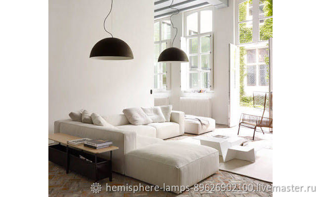HEMISPHERE-500мм.Подвесные светильники полусферы, купольного типа разн ...