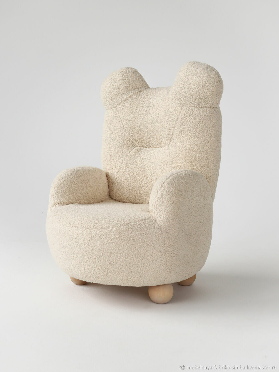 Детское кресло - мишка bezh купить в интернет-магазине Ярмарка Мастеров ...