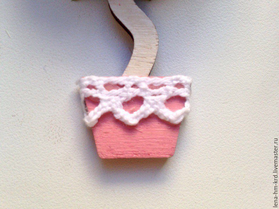 топиарий-магнит "Нежность" в интернет-магазине на Ярмарке Мастеров ...