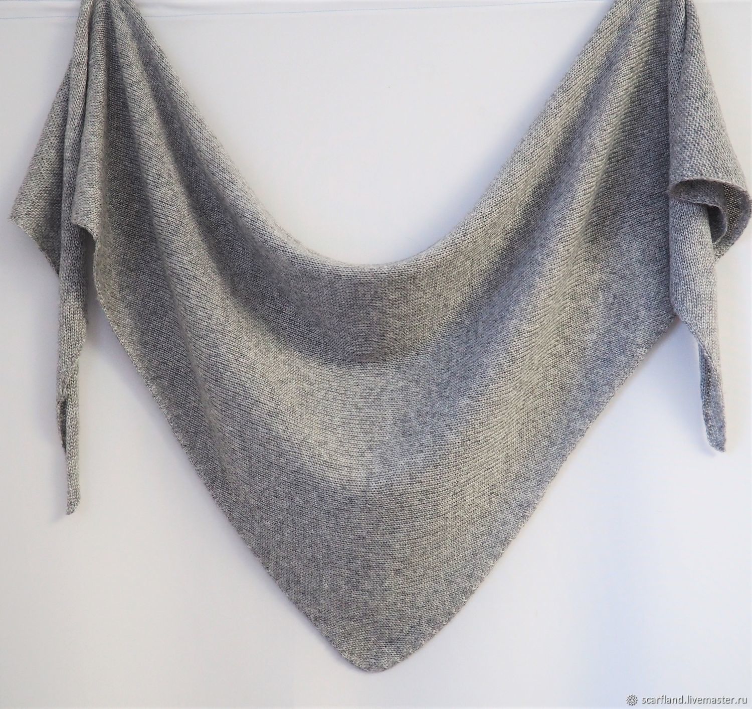 Косынки: Вязаная косынка женская теплая из шерсти в интернет-магазине ...